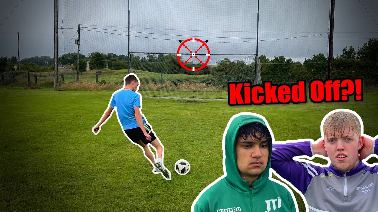 WE GOT KICKED OFF THE PITCH BECAUSE OF THIS VIDEO!!! - YouTube