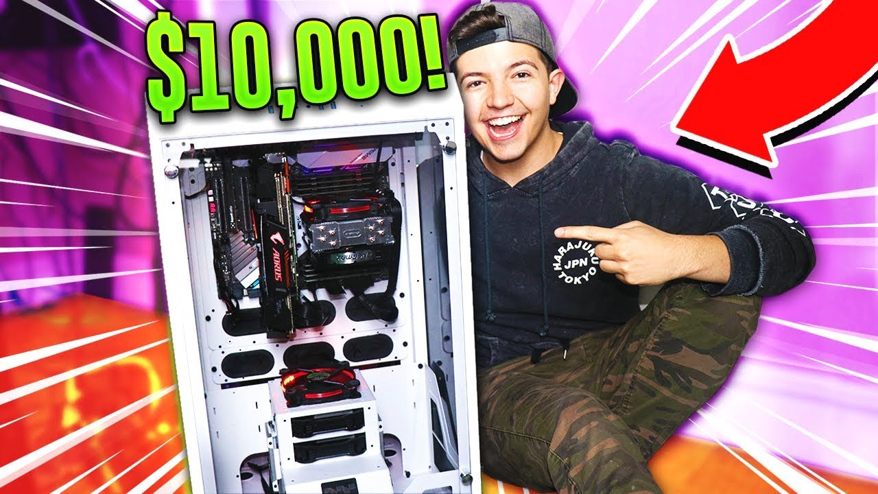BUILDING A $10,000 GAMING PC! - YouTube