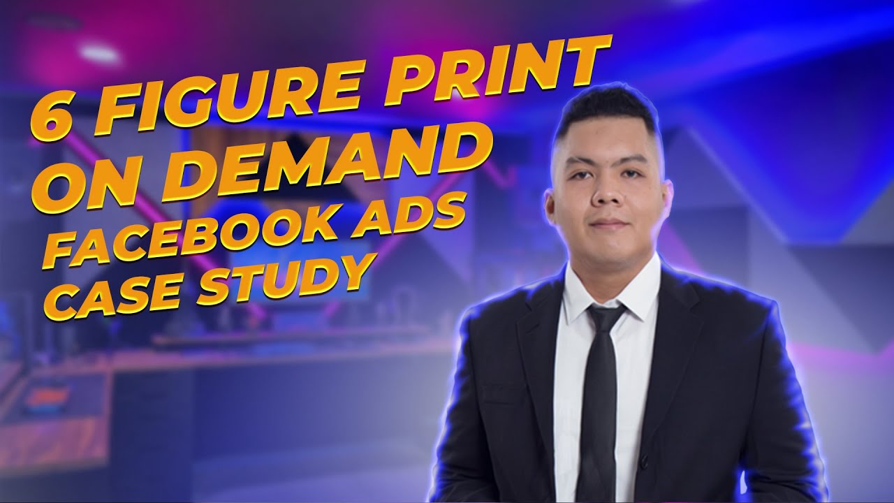 6 Figure Print on Demand Facebook ADS Case Study - YouTube
