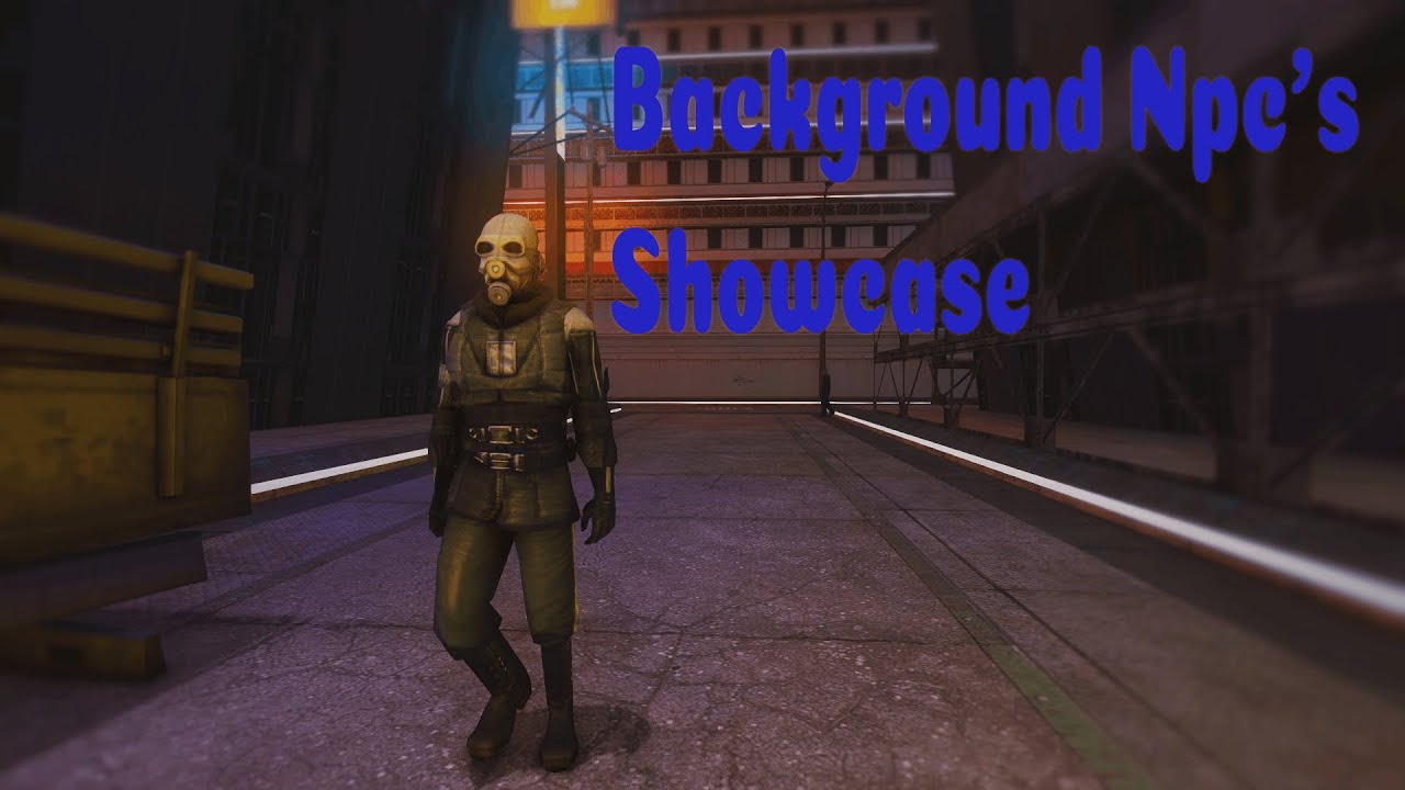 Gmod Background NPC's Showcase (Outdated) - YouTube