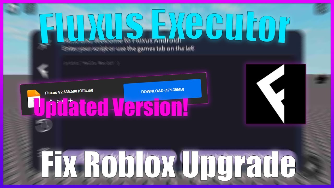 *NEW* Fluxus Updated Version V635 Roblox | Fluxus Keyless New Update ...