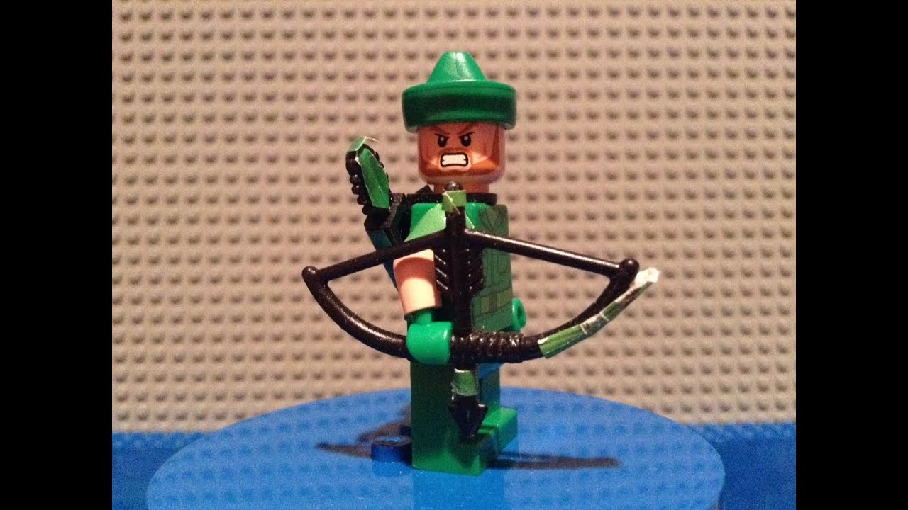 LEGO Custom Green Arrow - YouTube
