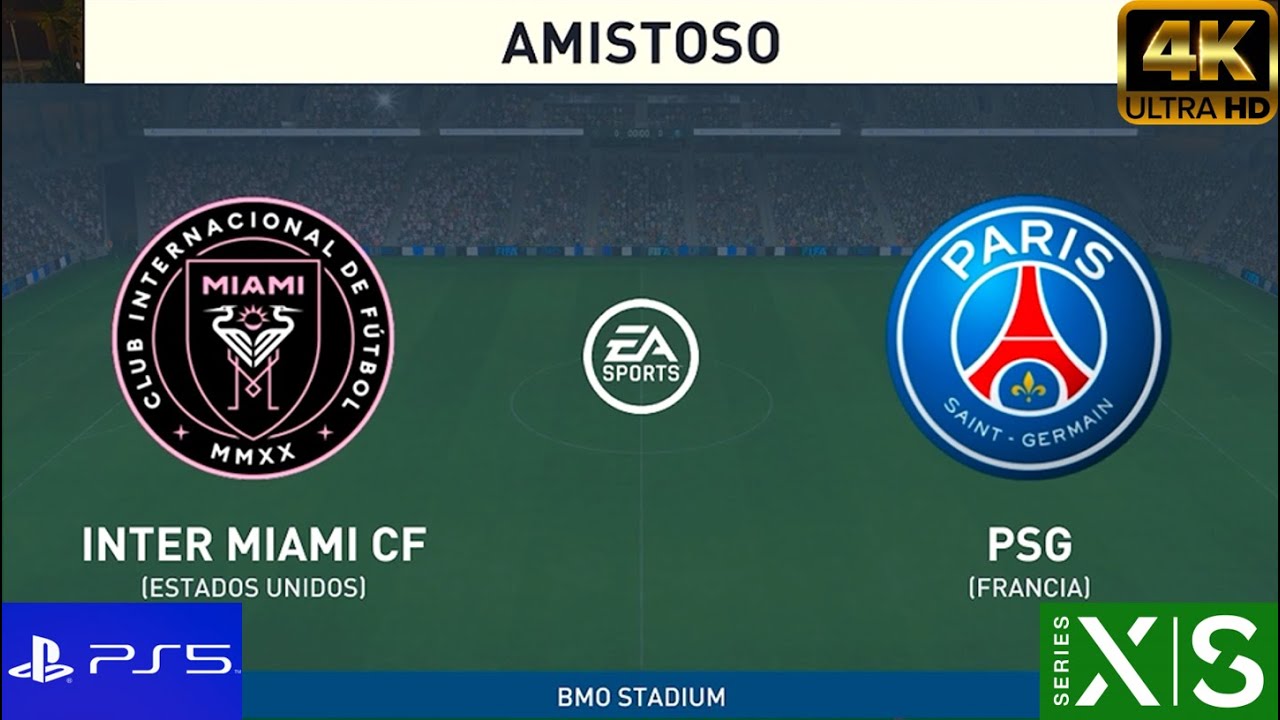 INTER MIAMI VS PSG | MESSI VS MBAPPE [FIFA 23] - YouTube