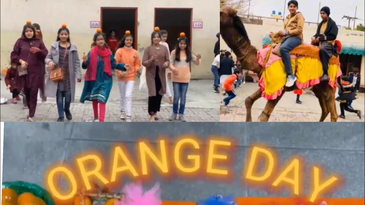 Orange day 🍊 - YouTube