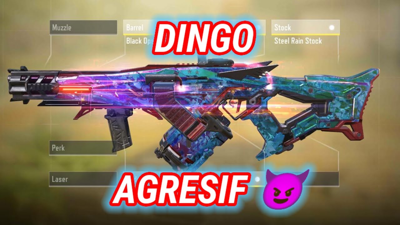 GAMEPLAY GREAT DINGO 😈🔥 , ATTACHMENT | CALL OF DUTY MOBILE - YouTube