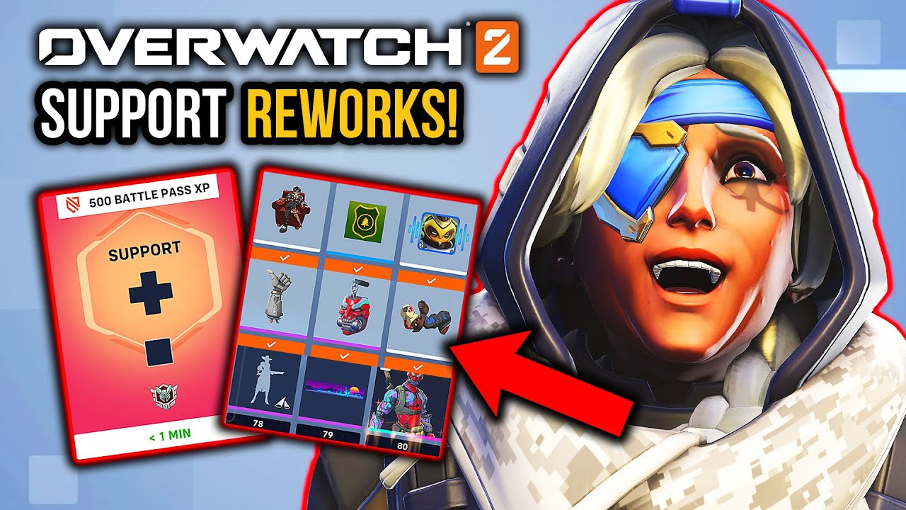Overwatch 2 Support REWORKS and Battle Pass OVERHAUL?! - YouTube