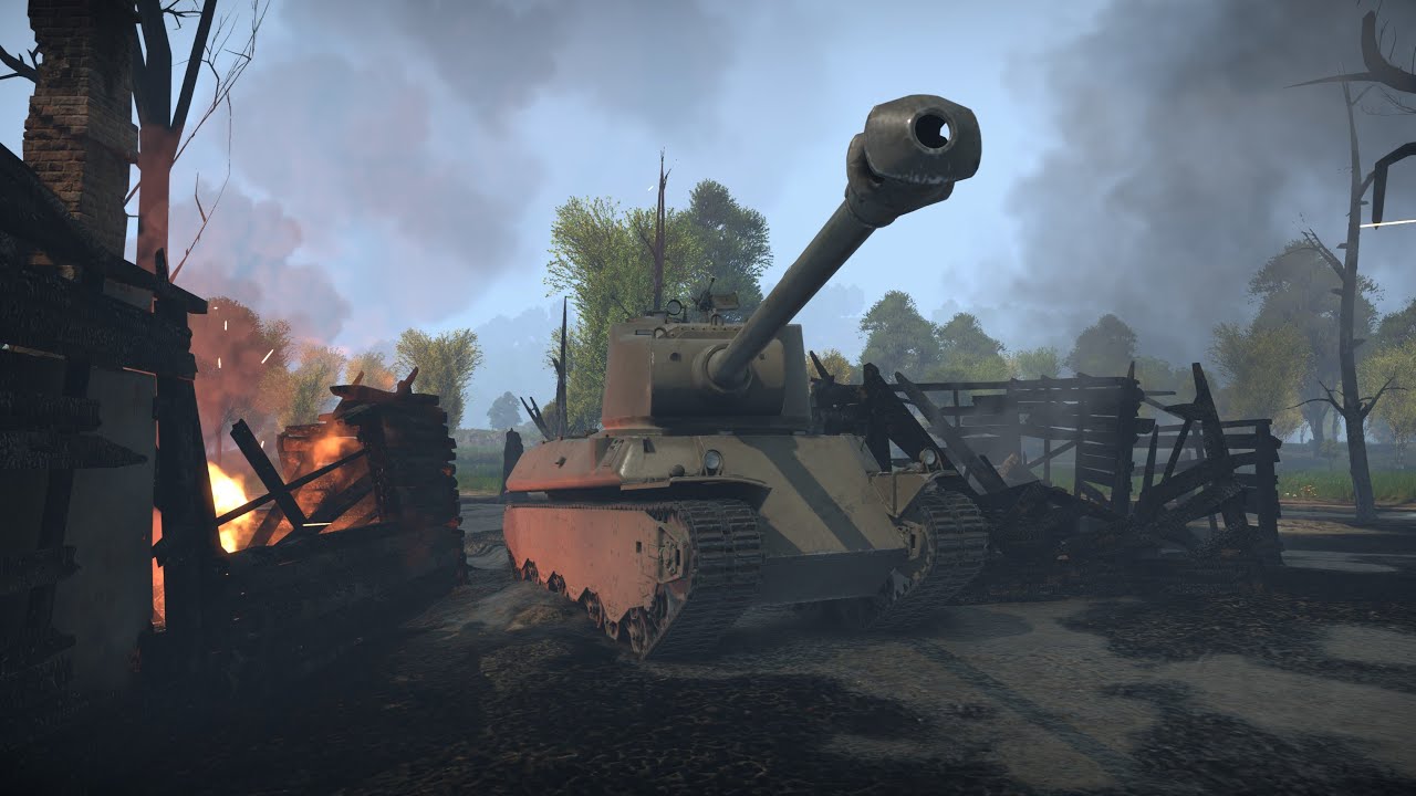 OP M6A2E1 Rare American Heavy Tank (War Thunder) - YouTube