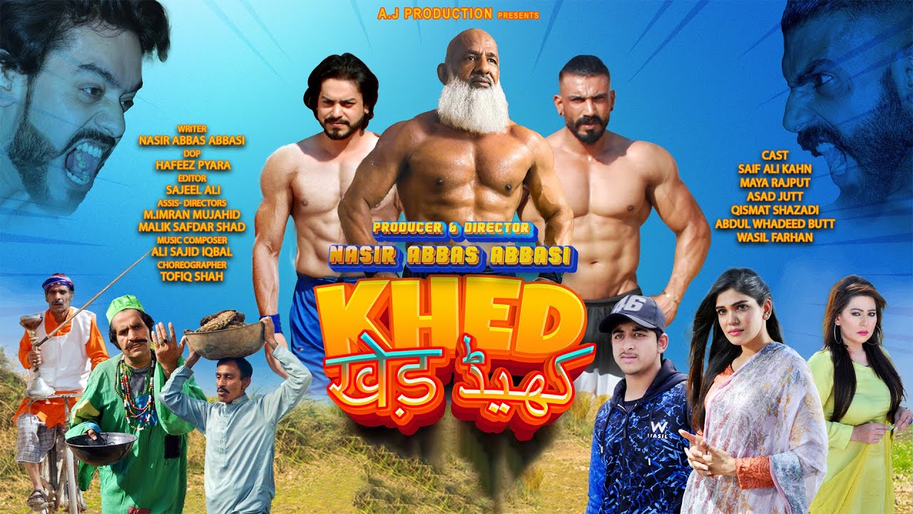 "KHED Full Movie | Saif Ali Khan • Maya Rajpoot • Asad Jutt | AJ ...