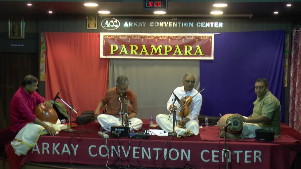 PARAMPARA-V V Ravi and V V Srinivasa Rao Violin Duet - YouTube