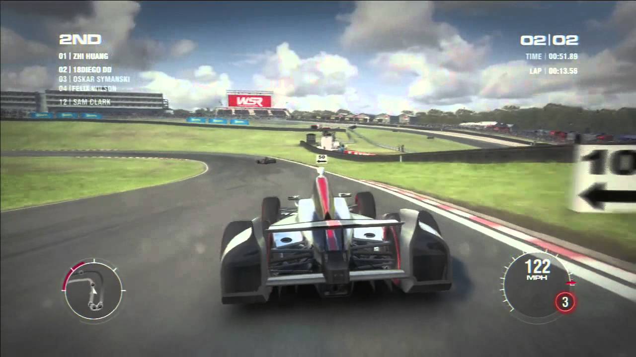GRID 2 INDYCAR DW12 Road Course Racing @ Brands Hatch - YouTube