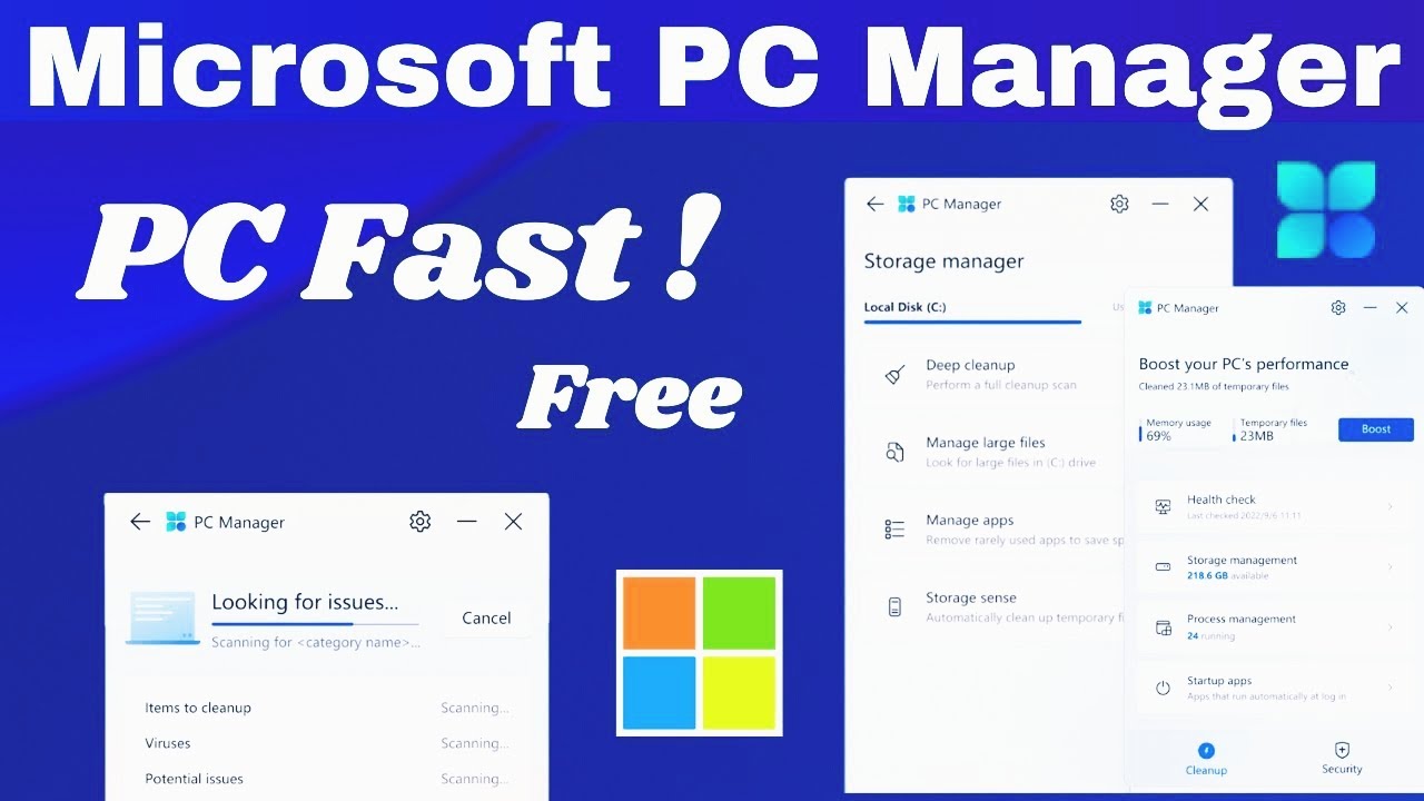 Microsoft PC Manager | New Software By Microsoft - YouTube