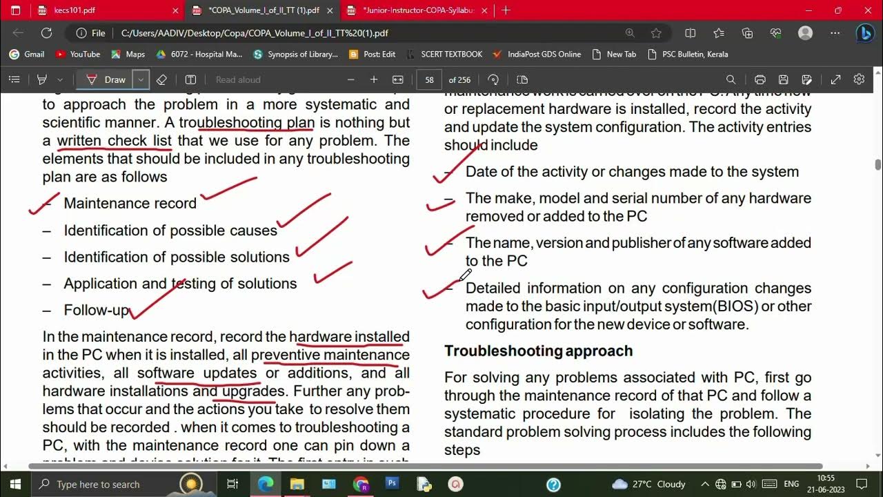 JUNIOR INSTRUCTOR | COPA | COMPUTER OPERATOR AND PROGRAMMING ASSISTANT | - YouTube