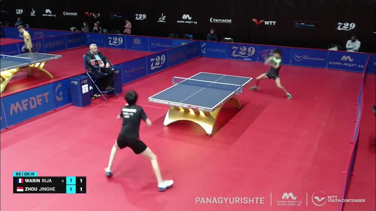 WTT Bulgarie - Poule U17 Rija - YouTube