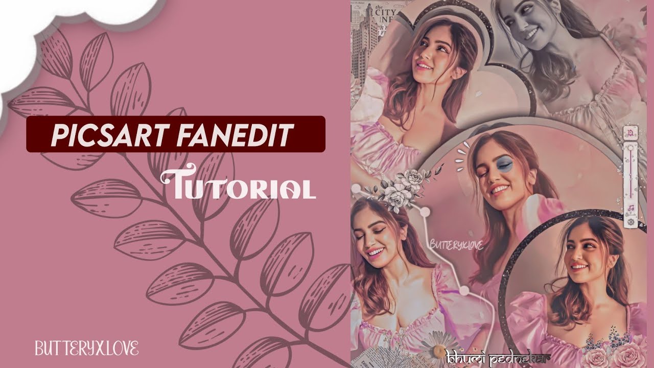Complex Edit Tutorials For Fanpage || Picsart Tutorial || Fanedit Tutorial || Butteryxlove ︎ ...