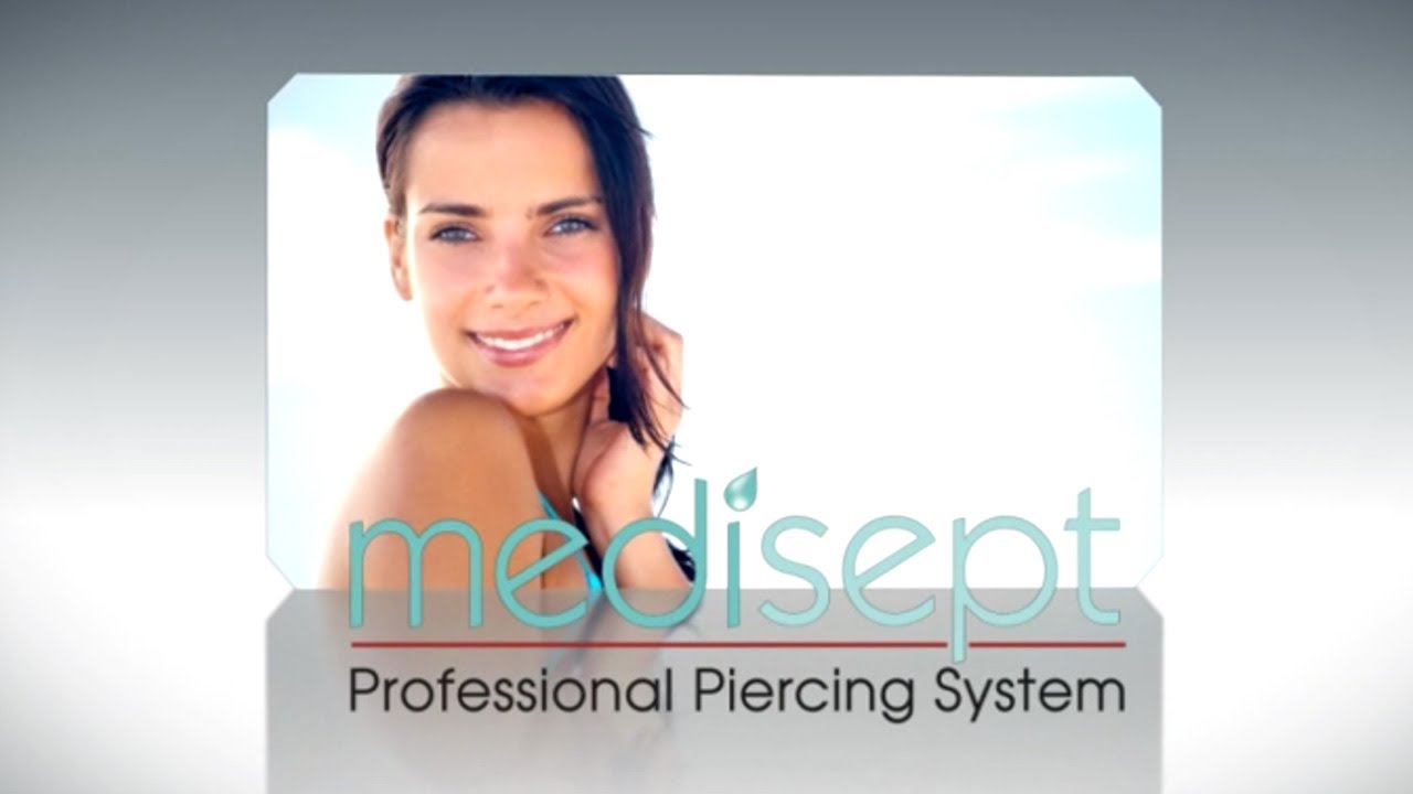 Medisept Nose piercing video - YouTube