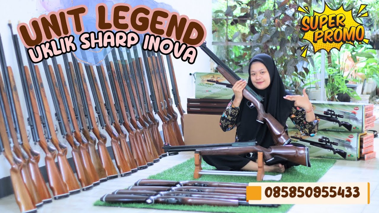 Senapan Angin Uklik Murah - Sharp Innova Japan Quality - YouTube