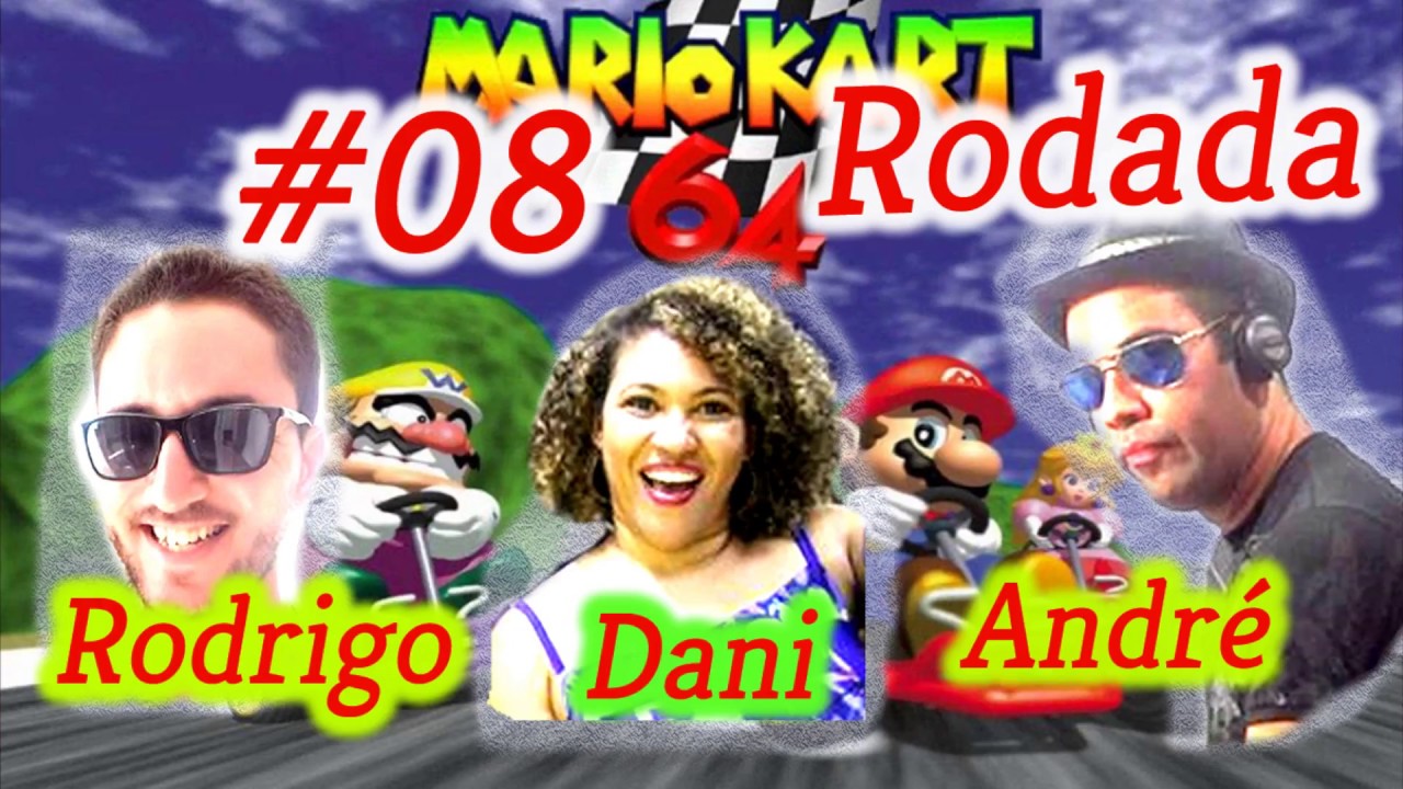 Rodrigo (Donkey Kong), Dani (Bowser) e André (Mario) #08 Rodada - Mario ...
