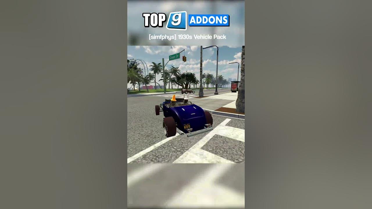 The Best Gmod Addons #3 : 1930s Vehicle Pack - YouTube