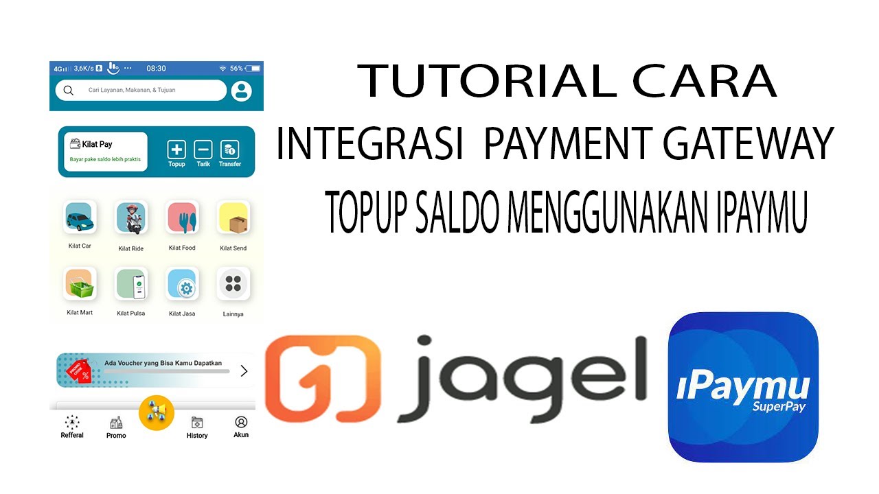 Integrasi Topup Jagel (Ojek Online) dengan Ipaymu - Tutorial - YouTube