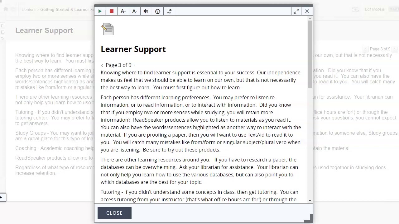ReadSpeaker webReader: Adjusting the Reading Speed - YouTube