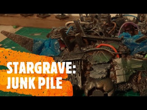 Stargrave Terrain: Junk Pile Build - YouTube