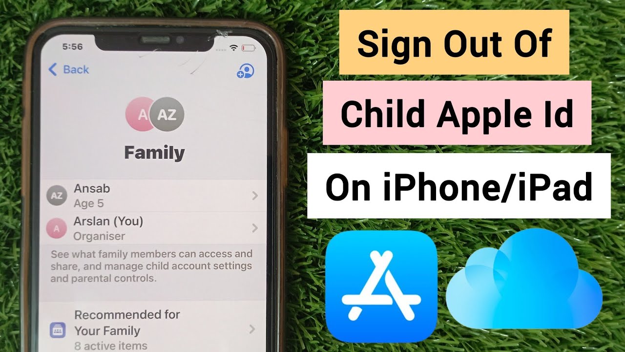 How to Sign Out Of Child Apple ID | Can't Sign Out Of Child' Account ...
