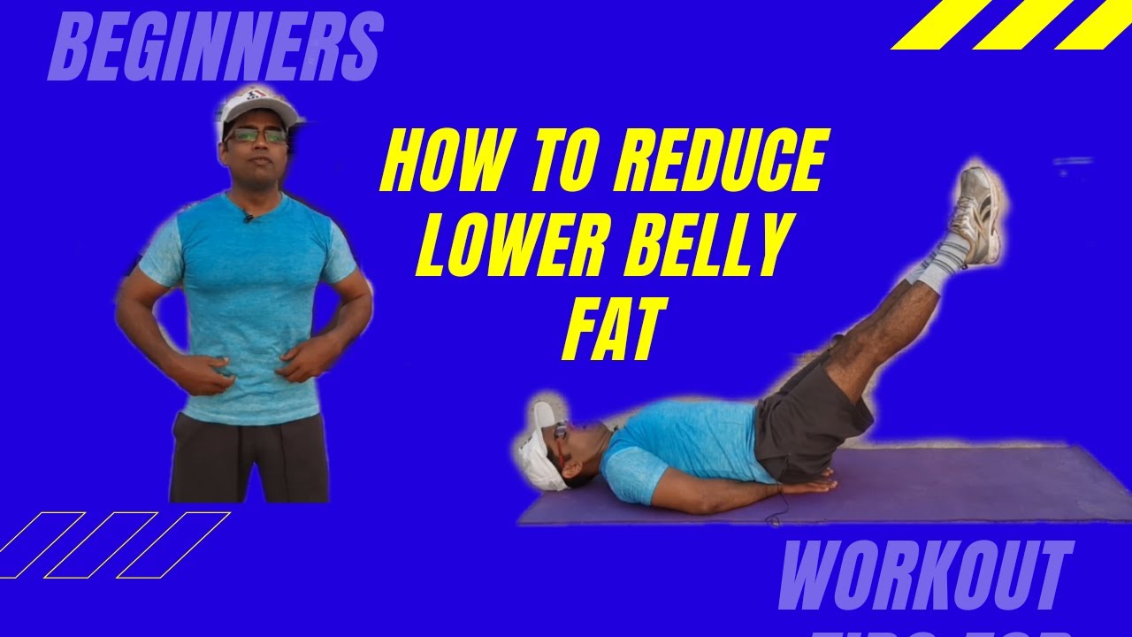 How to reduce Lower Belly Fat - YouTube