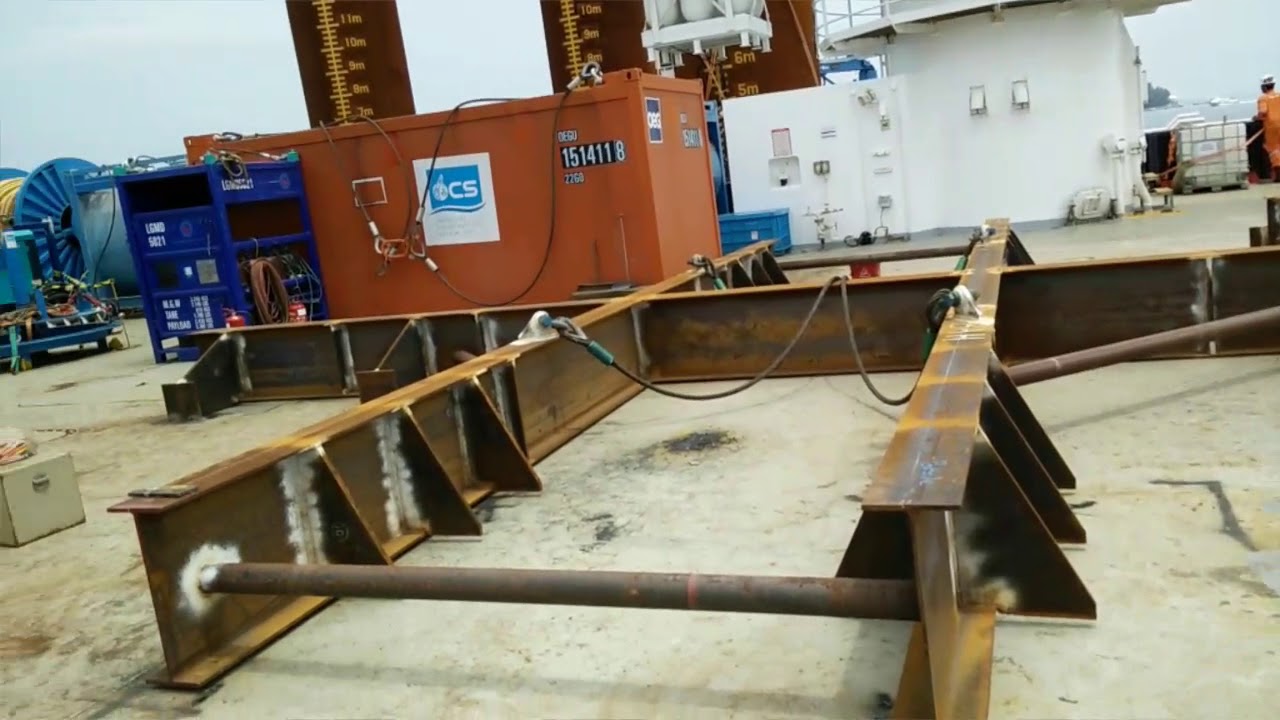 malikai deepwater installation pipeline - YouTube