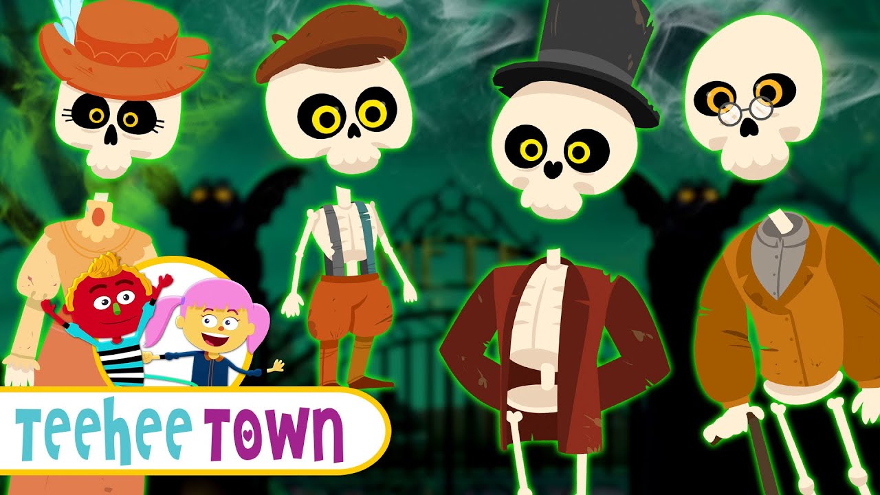 Halloween Songs For Kids | Skeletons Tribute | Spooky Songs For Kids ...