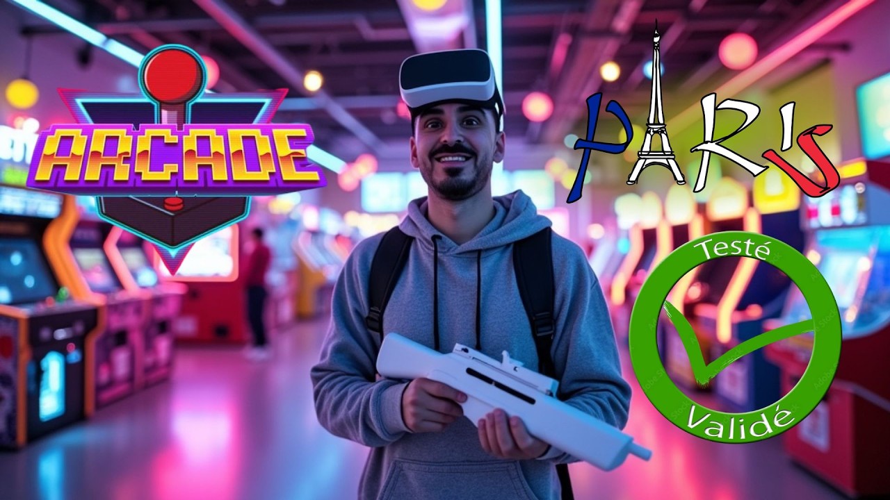 LES 2 PLUS GROSSES SALLES D’ARCADE DE PARIS : VR, bowling futuriste ...