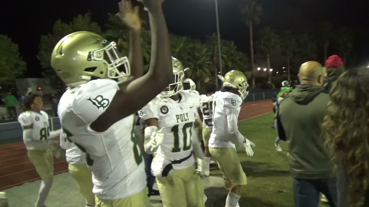 High School Football: Long Beach Poly vs Aquinas - YouTube