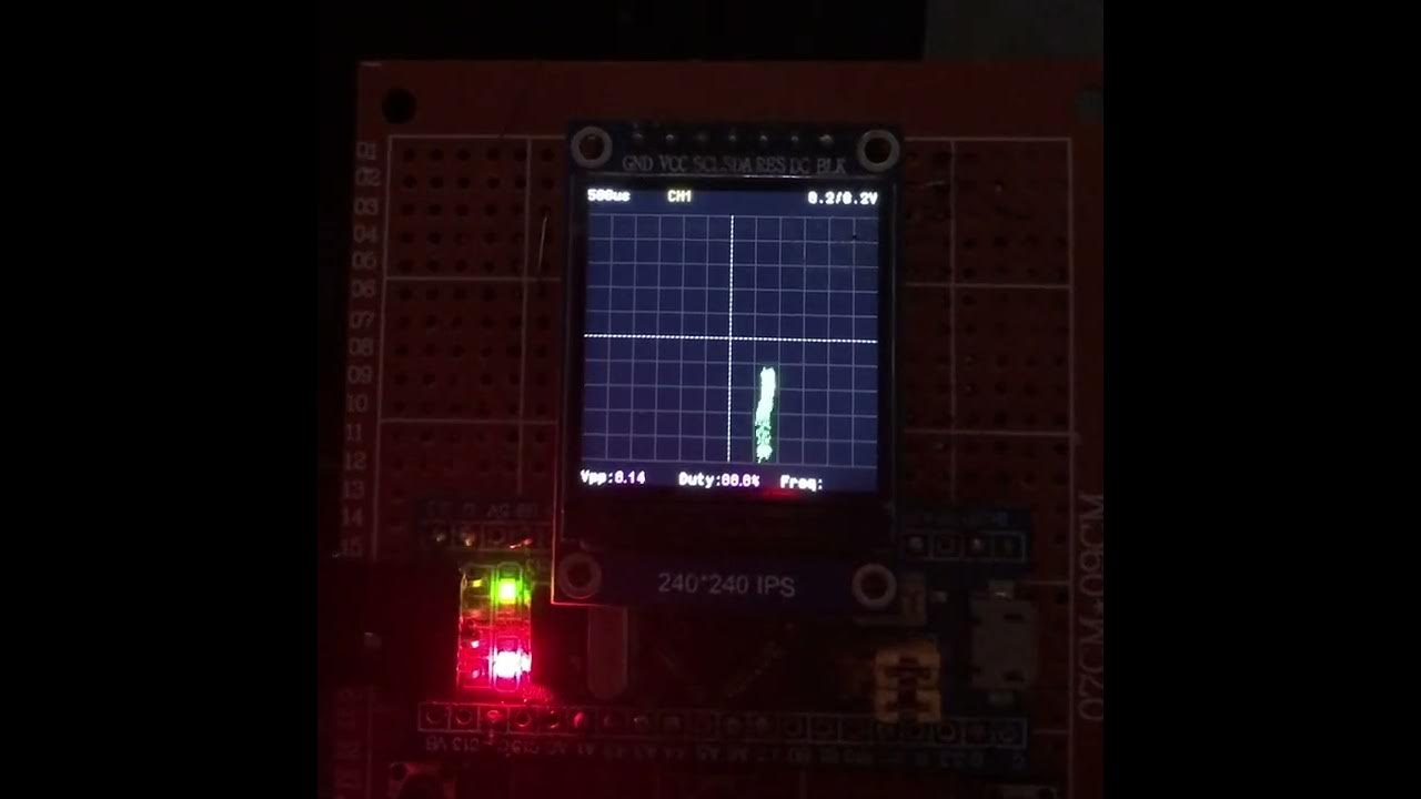 Diy oscilloscope - XY mode testing - YouTube