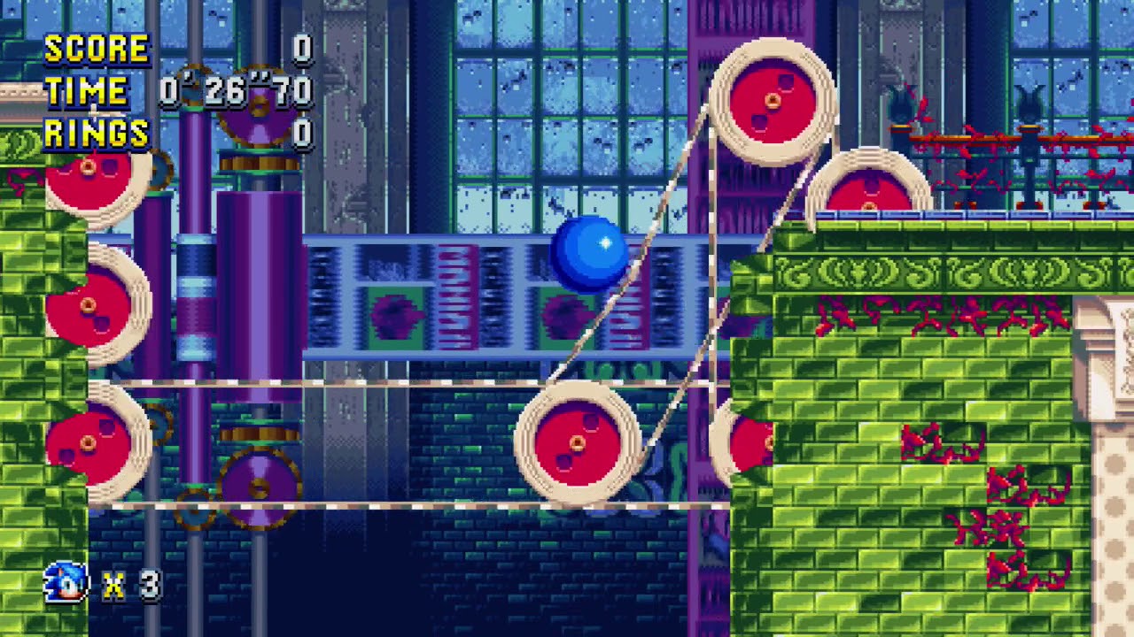 Sonic Mania - Press Garden Debug Mode Easter Egg - YouTube