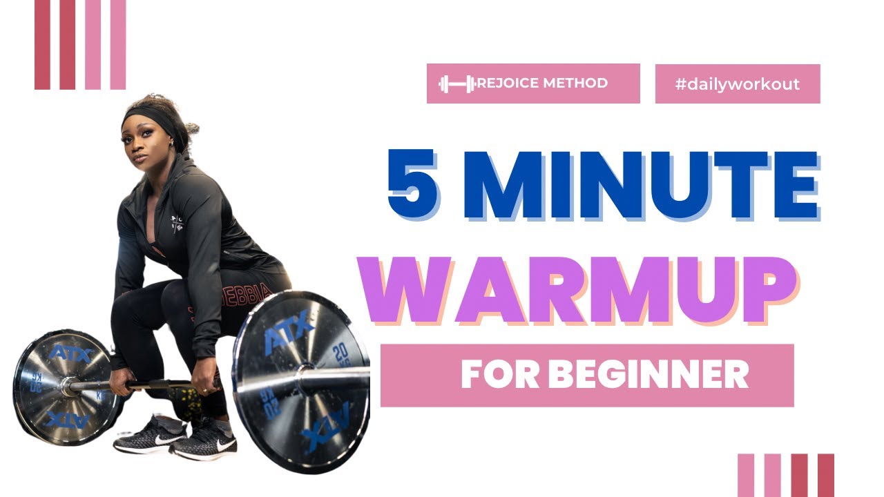 Basic warmup before a workout exercise - YouTube