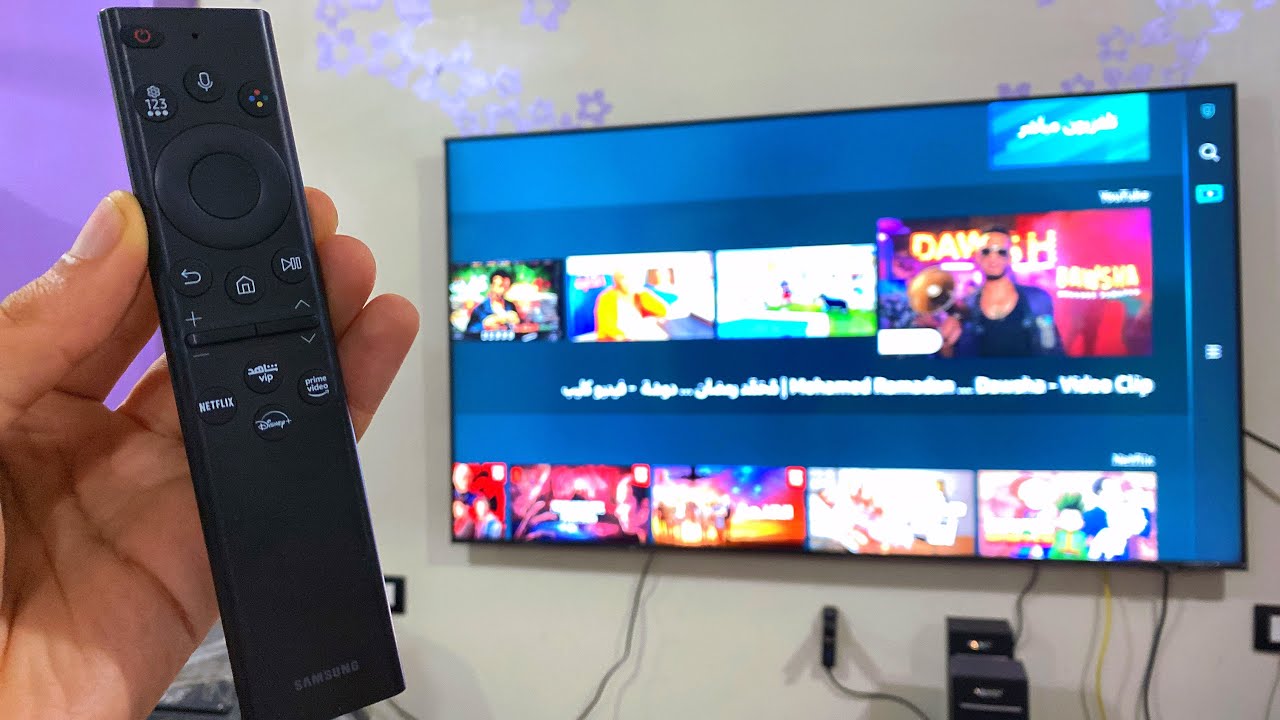 شرح كامل لمميزات الريموت كنترول الجديد لشاشات سامسونج Samsung Remote