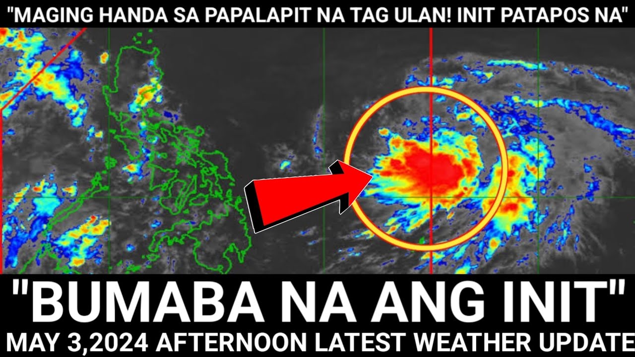 "MAGING HANDA" PAPARATING NA TAG ULAN INIT BUMABA NA TINAPOS NG MALAKAS ...