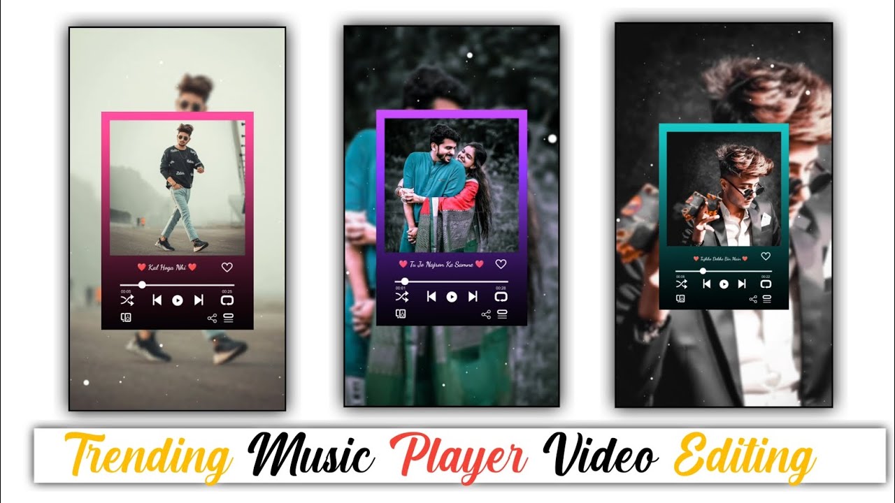 Instagram Trending Music Player Video Editing In Vn App - YouTube