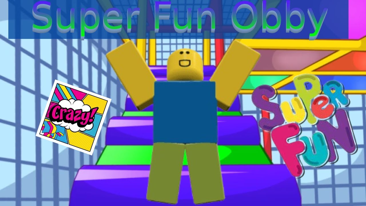 (ALL LEVELS) Fun Platform Game: Roblox "Easy Obby" Obstacle Course ...