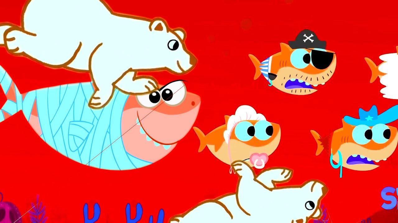 Shark And Bear Run! Runnn Super Simple Song pitch Effects (Sponsored by ...