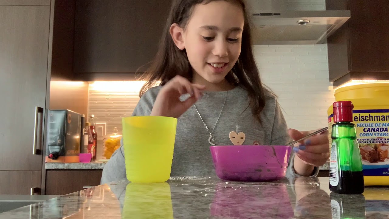 How to make Oobleck - step by step - YouTube