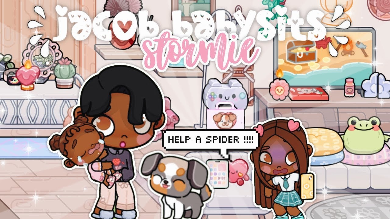 Jacob has to babysit stormie!🌷👶🏽*CHAOTIC😨*|| *with voice 🔊*|| Avatar ...