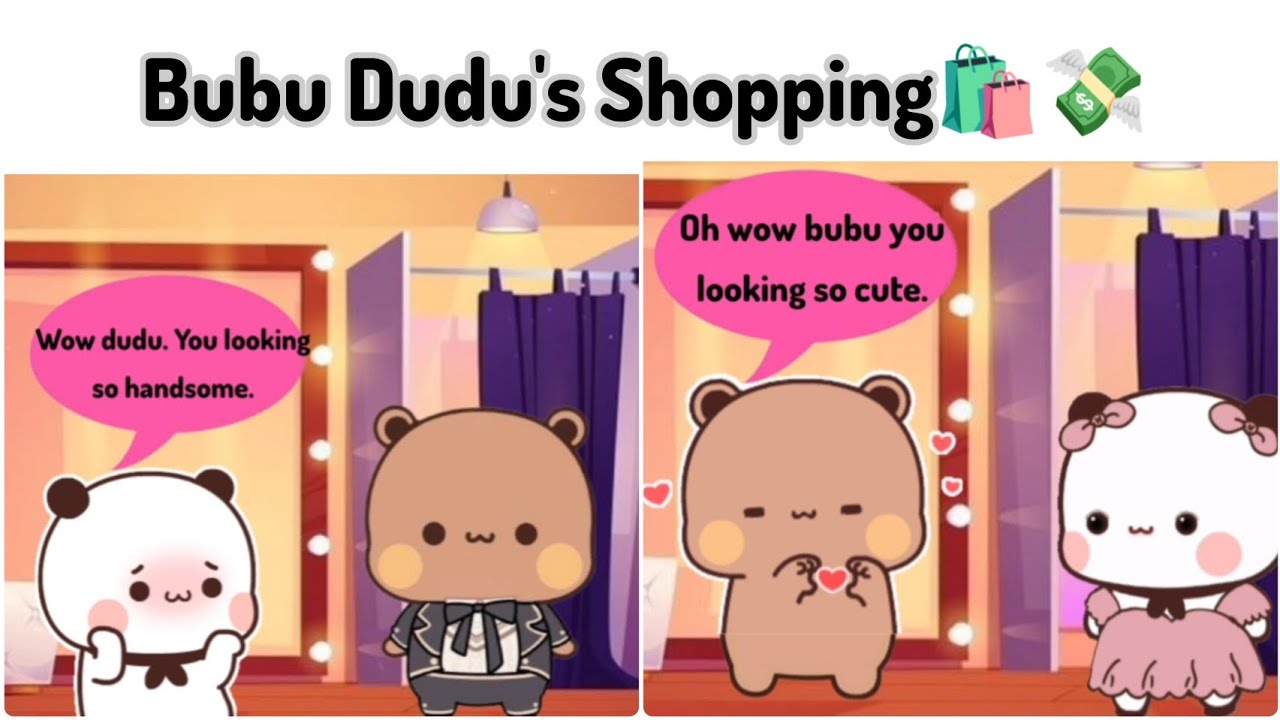 Bubu Dudu's Shopping 🛍️💸 |Bubu Dudu| |Peach Goma| |Milk Mocha| |Bear ...