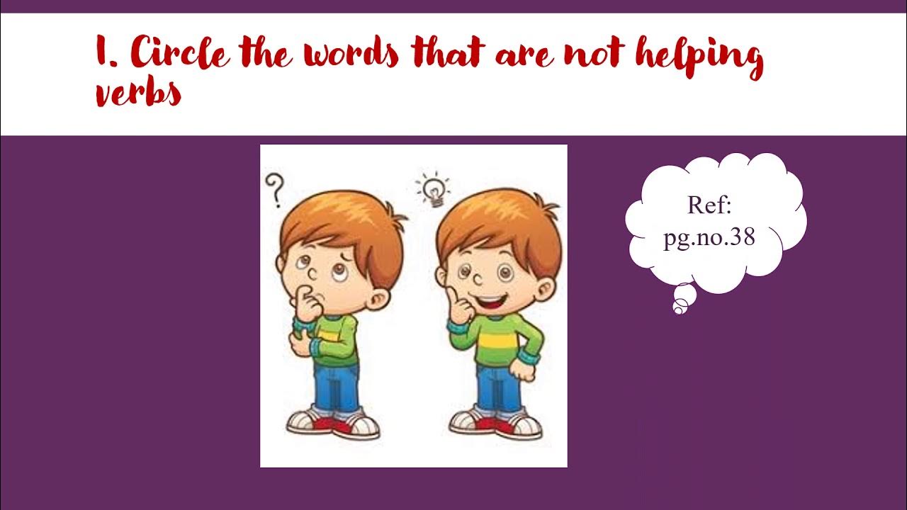 Ex Helping Verbs I Class 5 English YouTube ex-helping-verbs-i-class-5-english-youtube