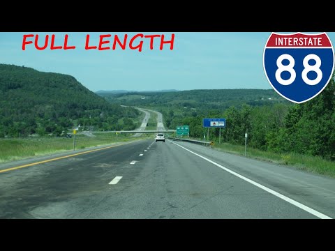 Interstate 88 - New York westbound - YouTube
