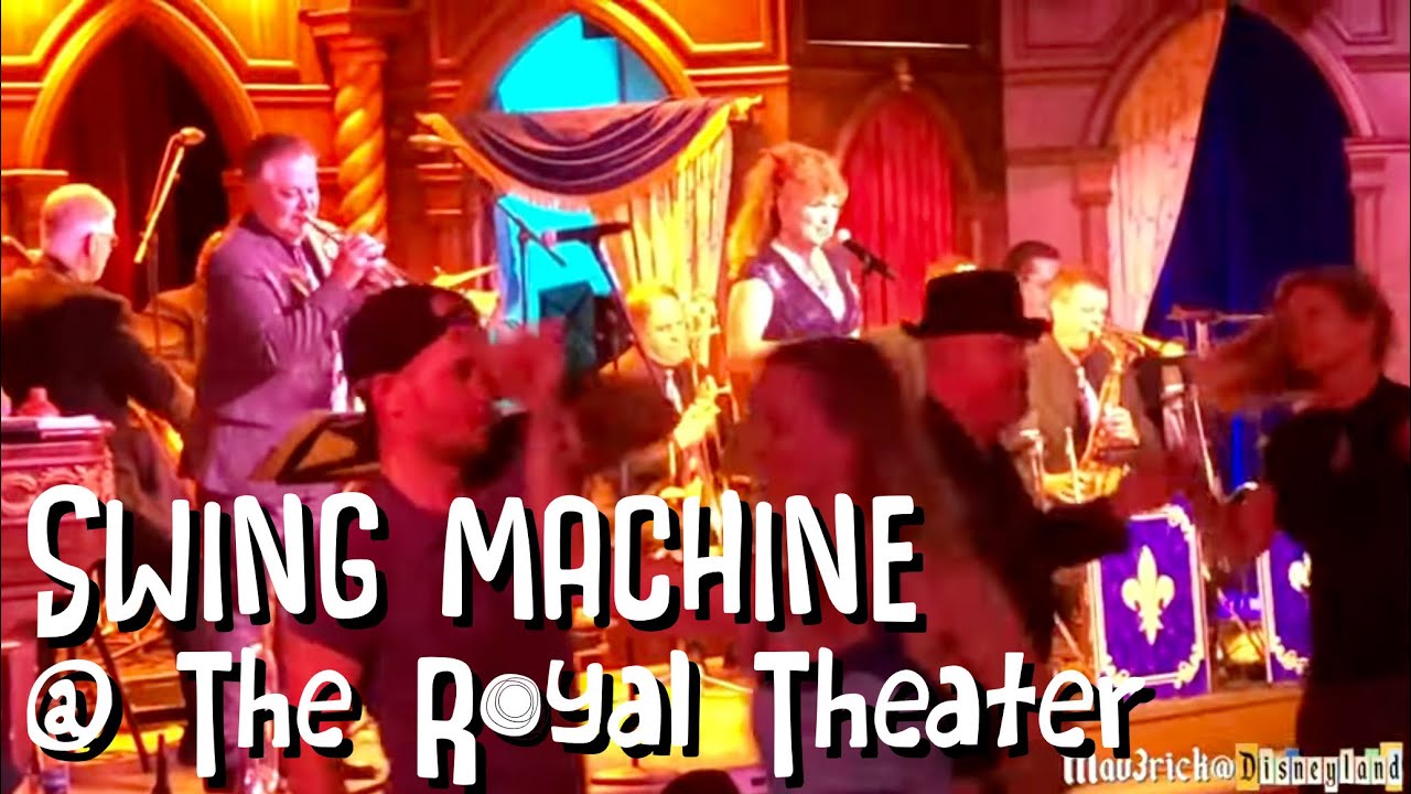 The Swing Machine Perform at The Royal Theater at Disneyland - YouTube