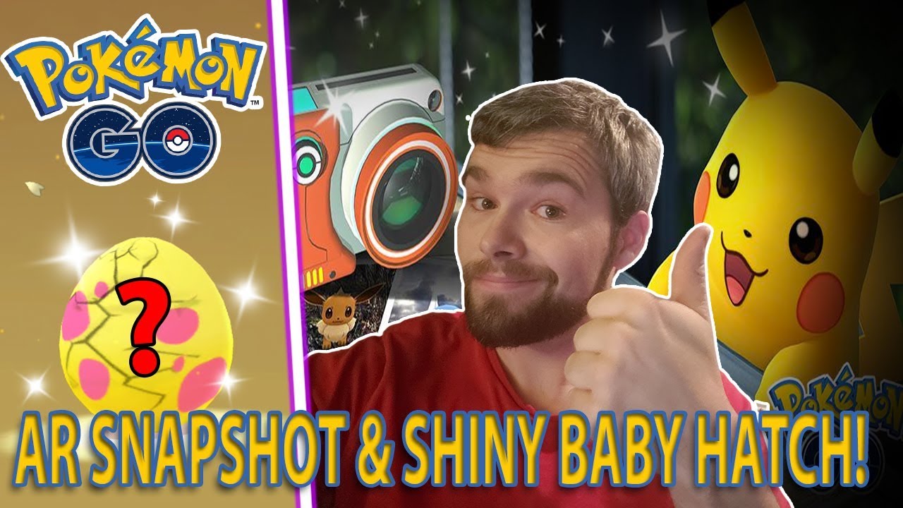 SHINY BABY HATCH AND NEW AR SNAPSHOT COMING SOON TO POKEMON GO!!! - YouTube