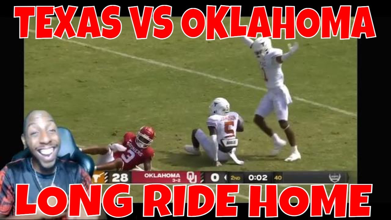 TEXAS VS OKLAHOMA COLLEGE FOOTBALL HIGHLIGHTS REACTION - YouTube