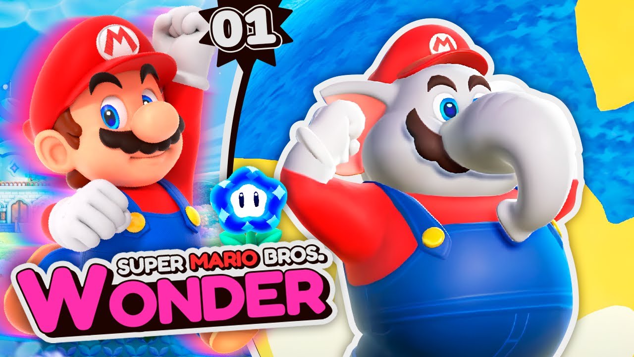 Mario vuelve en forma de elefante!! - 01 - Super Mario Bros. Wonder ...