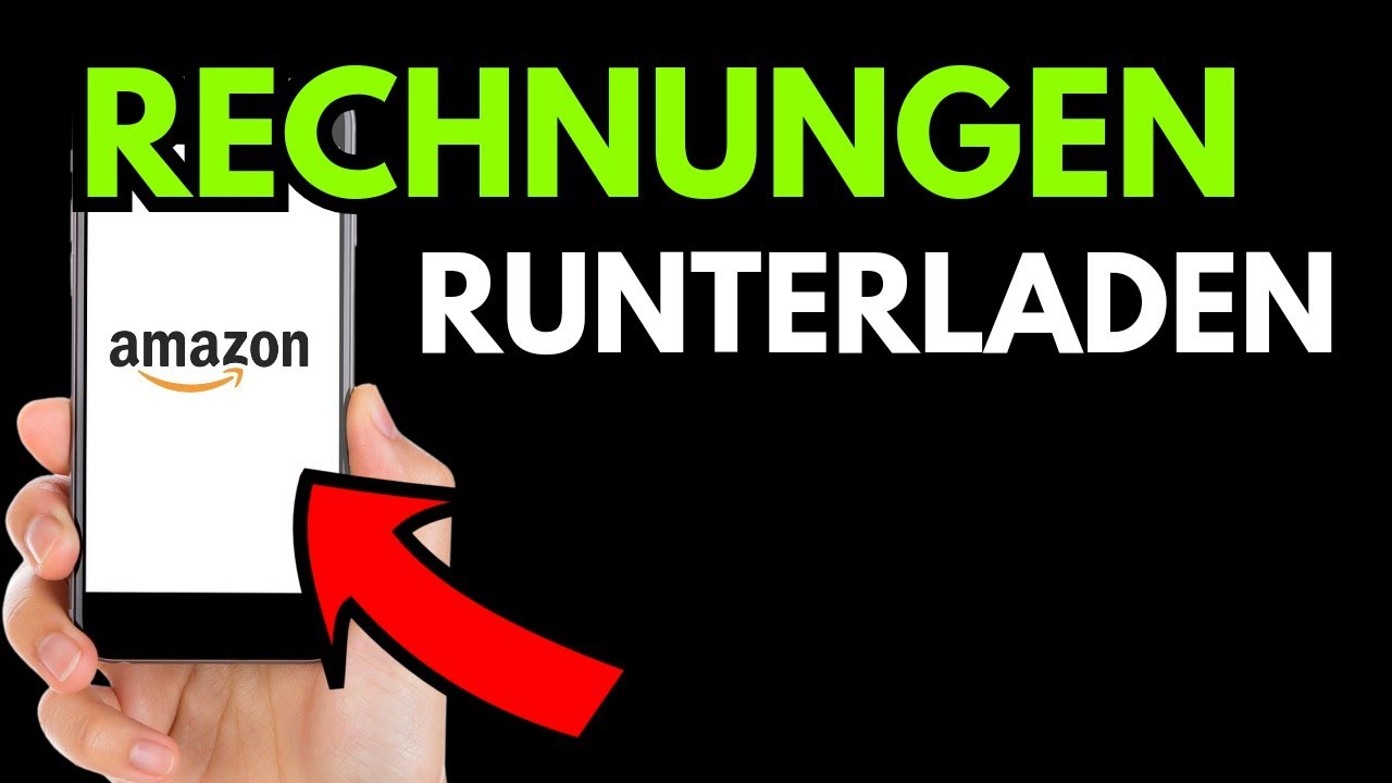 Amazon App Rechnung eines einzelnen Artikel herunterladen & drucken ...