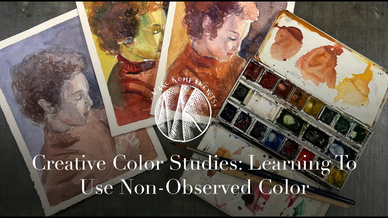 Creative color studies: Learning To Use Non-Observed Color - YouTube
